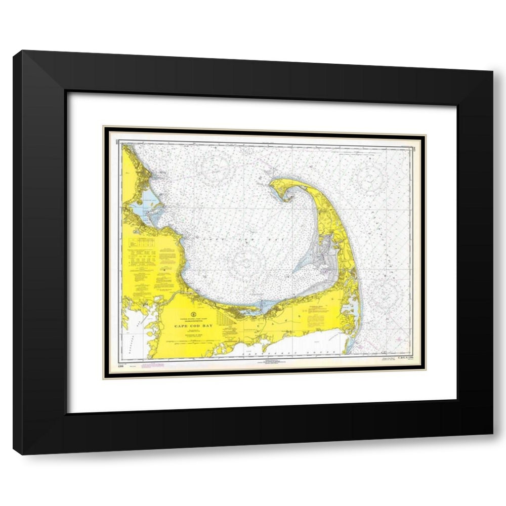 Nautical Chart - Cape Cod Bay ca. 1970 by NOAA Historical Map and Chart ...