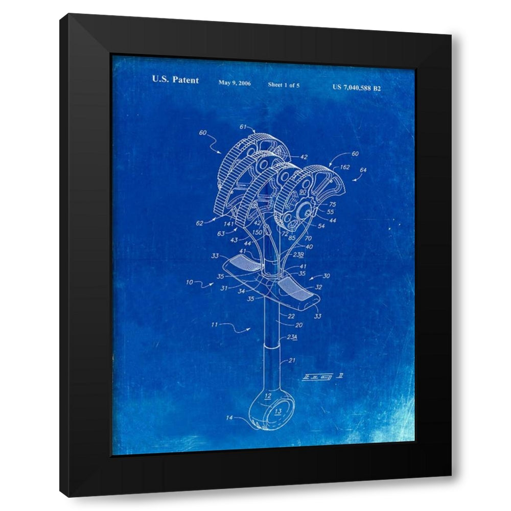 PP61-Faded Blueprint Omega Pacific Link Climbing Cam Patent Poster by ...