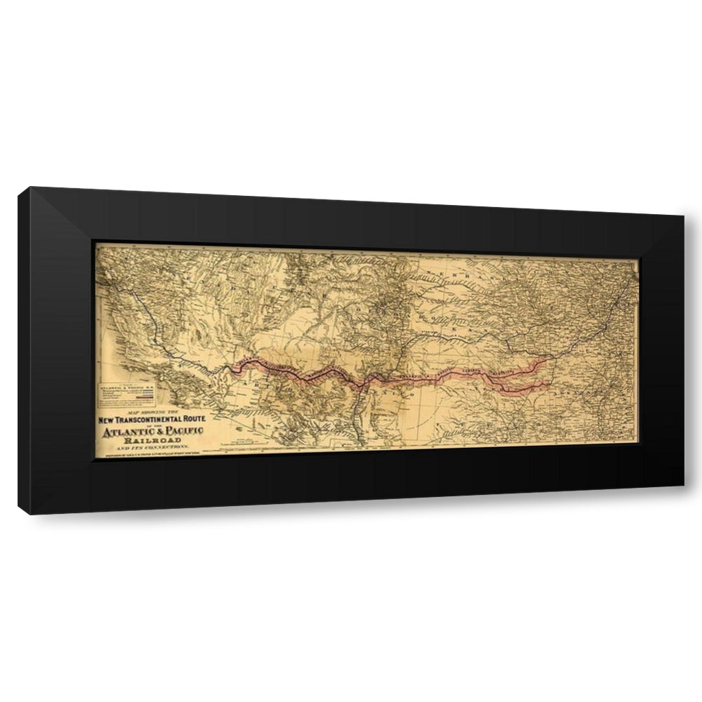 transcontinental route of the Atlantic and Pacific Railroad and its ...
